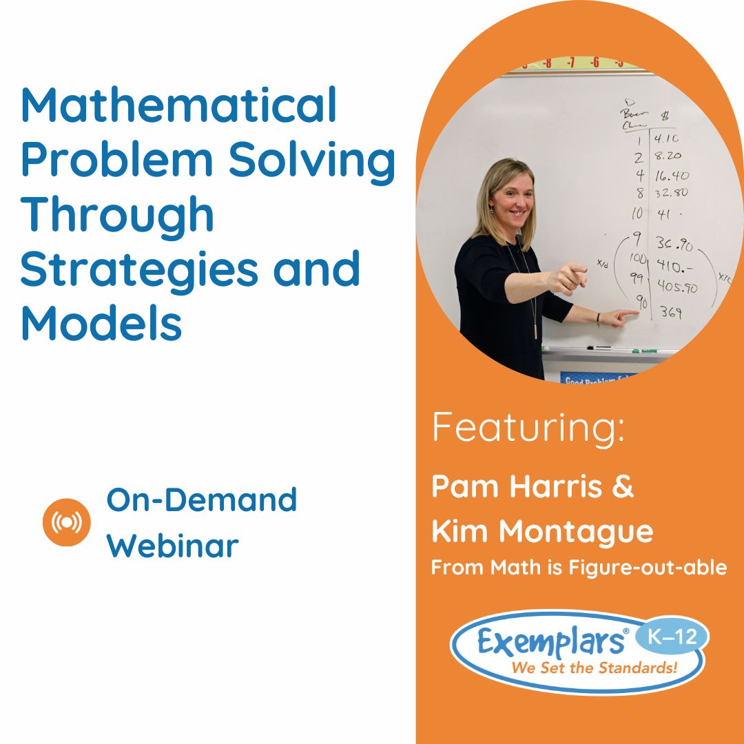 Math is Figure-out-able Webinar | Exemplars